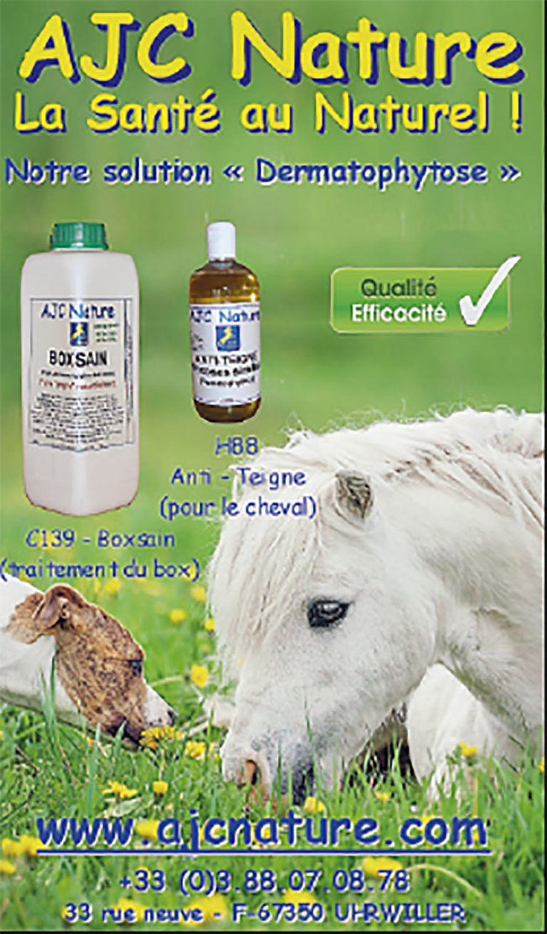 LA TEIGNE CHEZ L'ÉQUIDÉ/DERMATOPHYTOSE | Cheval Partenaire