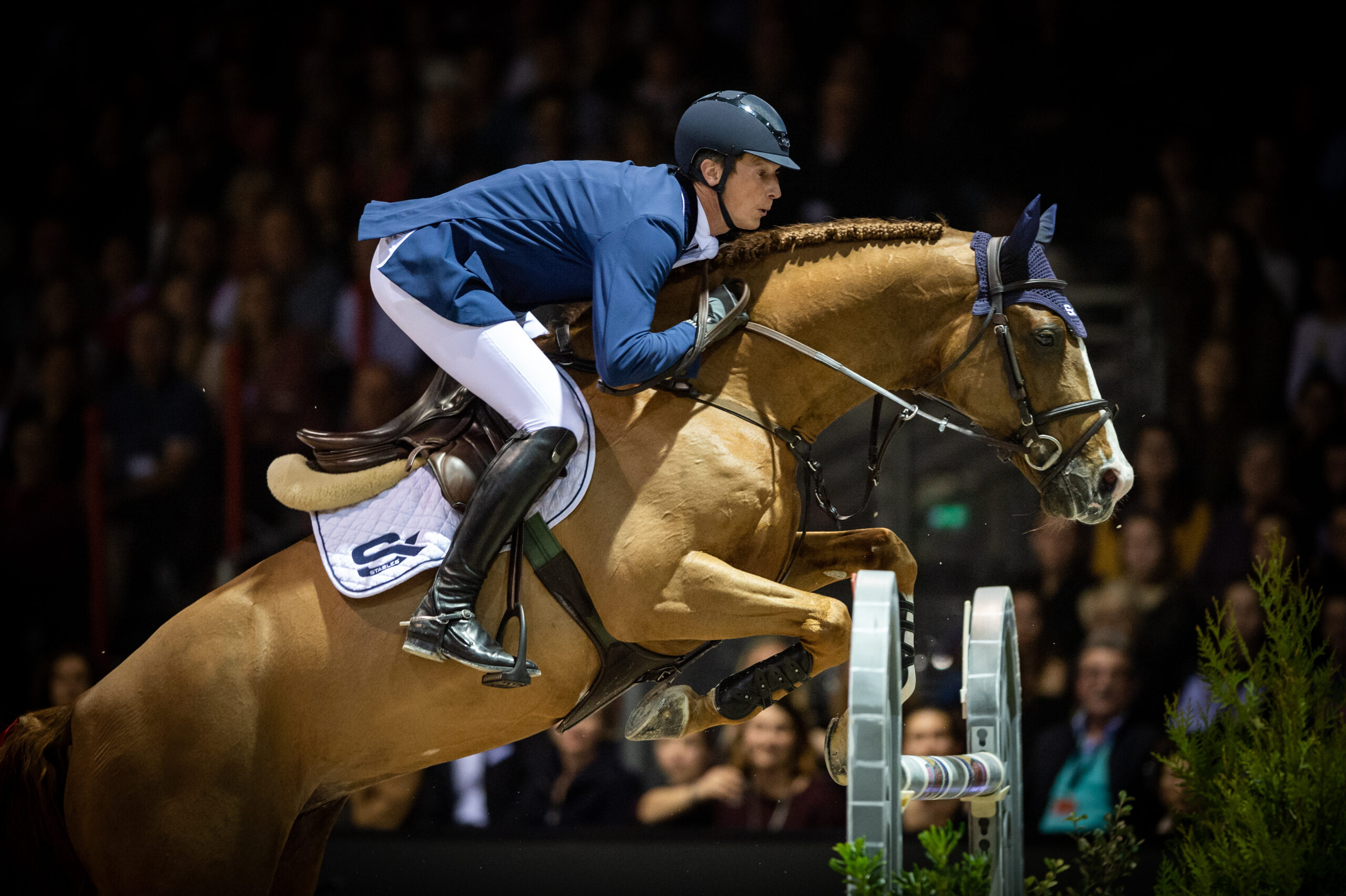 Daniel DEUSSER for Germany riding Tobago Z during LONGINES WORLD CUP ...
